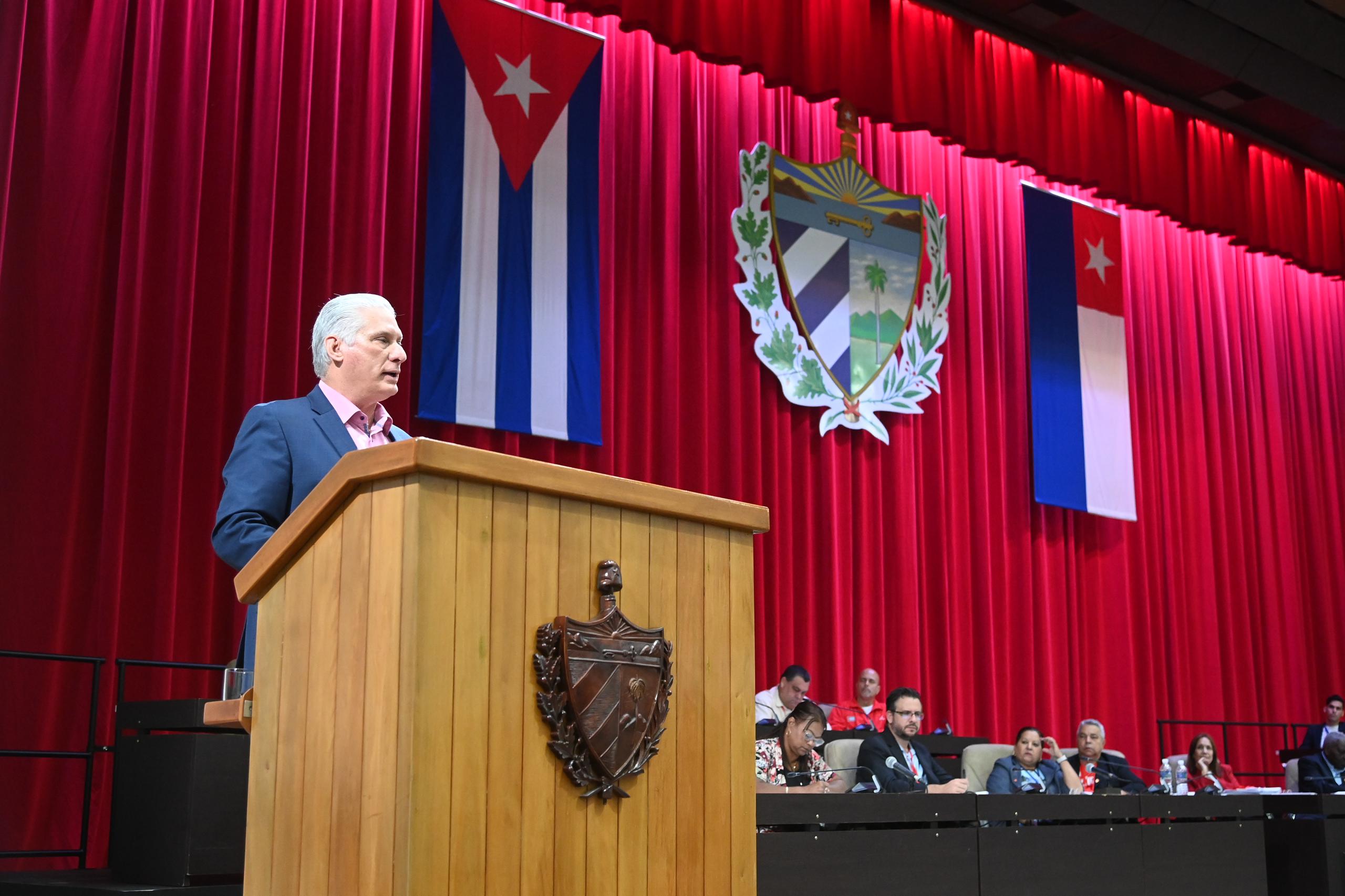 Discurso del Presidente Miguel Díaz-Canel Bermúdez en la clausura del ...